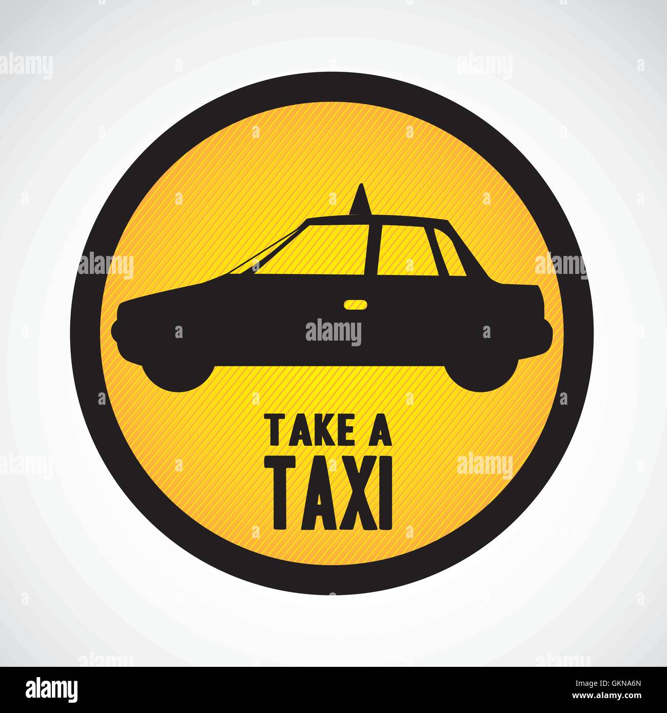 Illustration of taxi icons transport industry vector illustratio Stock ...
