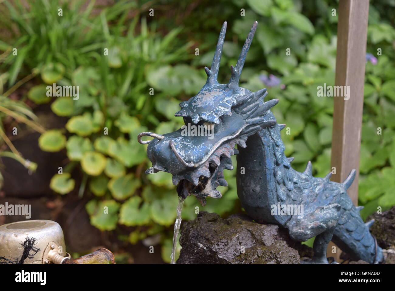 Dragon Head Water Fountain Statue High Resolution Stock Photography and ...