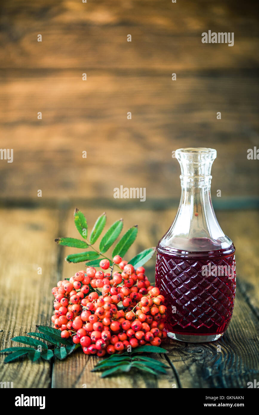 Rowanberry tincture hi-res stock photography and images - Alamy