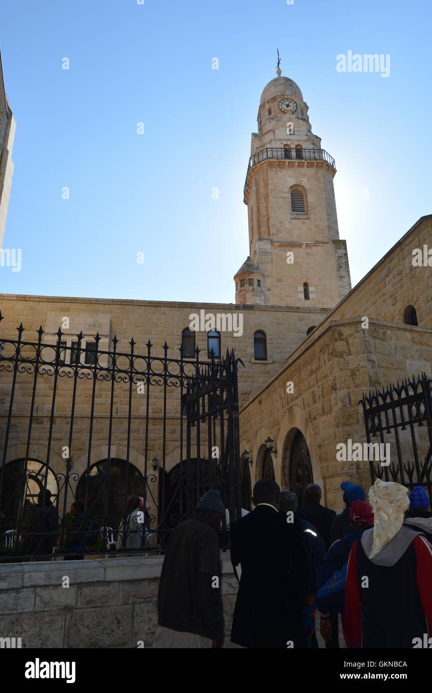 Cenacle, Upper Room, the Last Supper, Jerusalem, Israel Stock Photo - Alamy