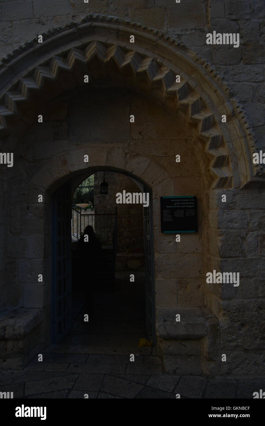 Cenacle, Upper Room, the Last Supper, Jerusalem, Israel Stock Photo - Alamy