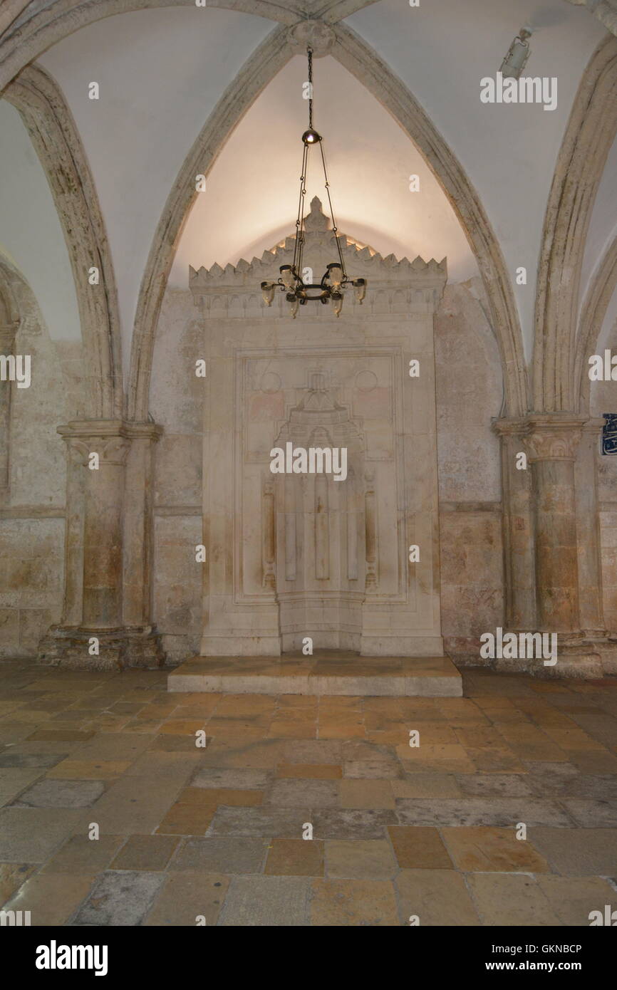 Cenacle, Upper Room, the Last Supper, Jerusalem, Israel Stock Photo - Alamy