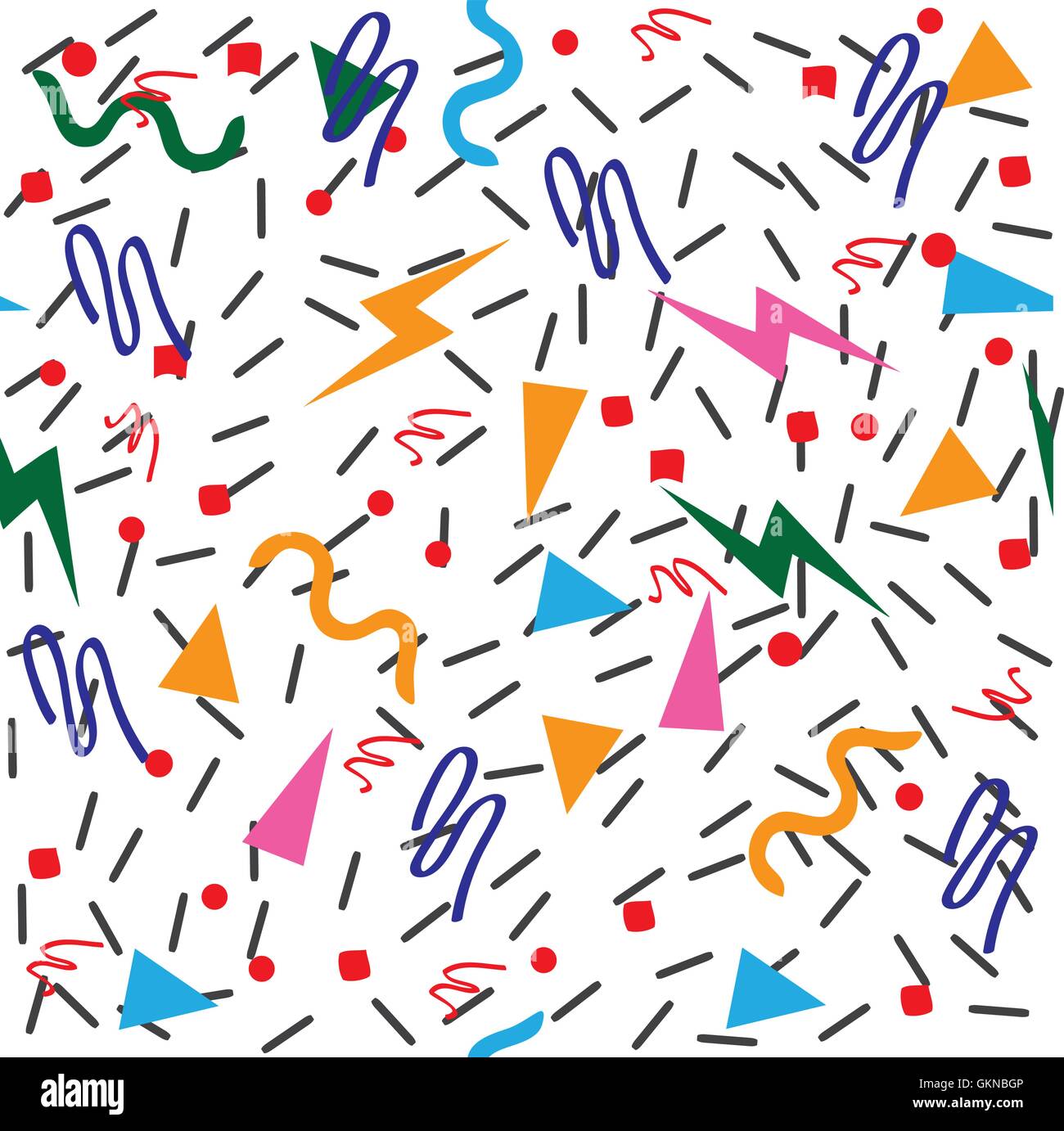 vector illustration of abstract 70s 80s 90s background Stock Vector ...