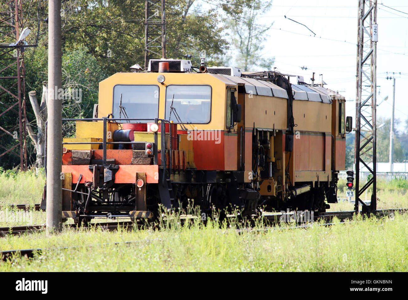 Railway inspection trolley hi-res stock photography and images - Alamy