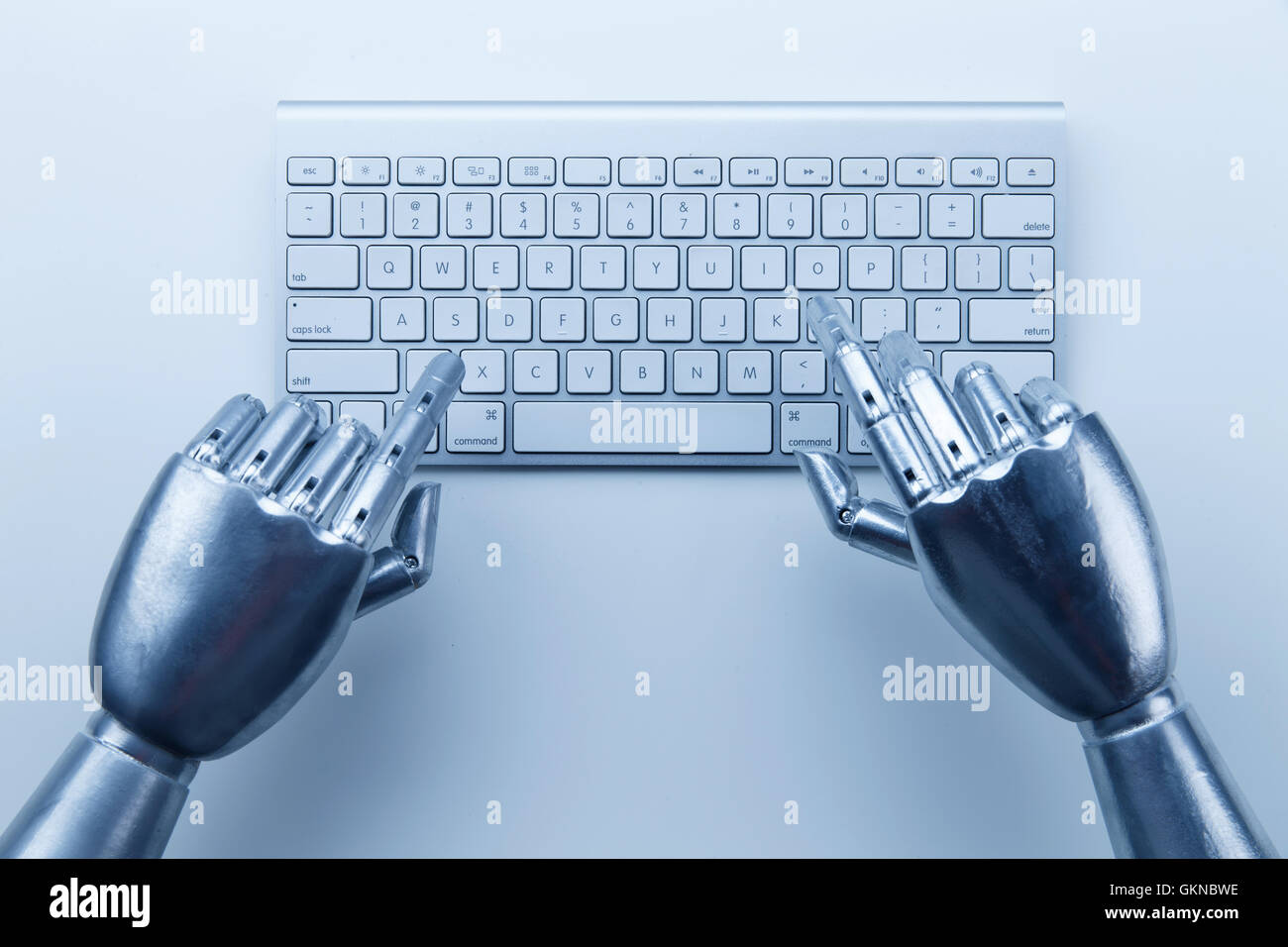 Manipulator and keyboard Stock Photo - Alamy