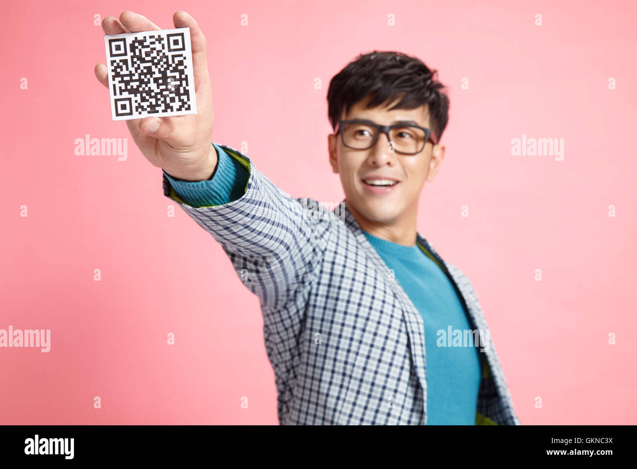 Two dimensional code hi-res stock photography and images - Alamy