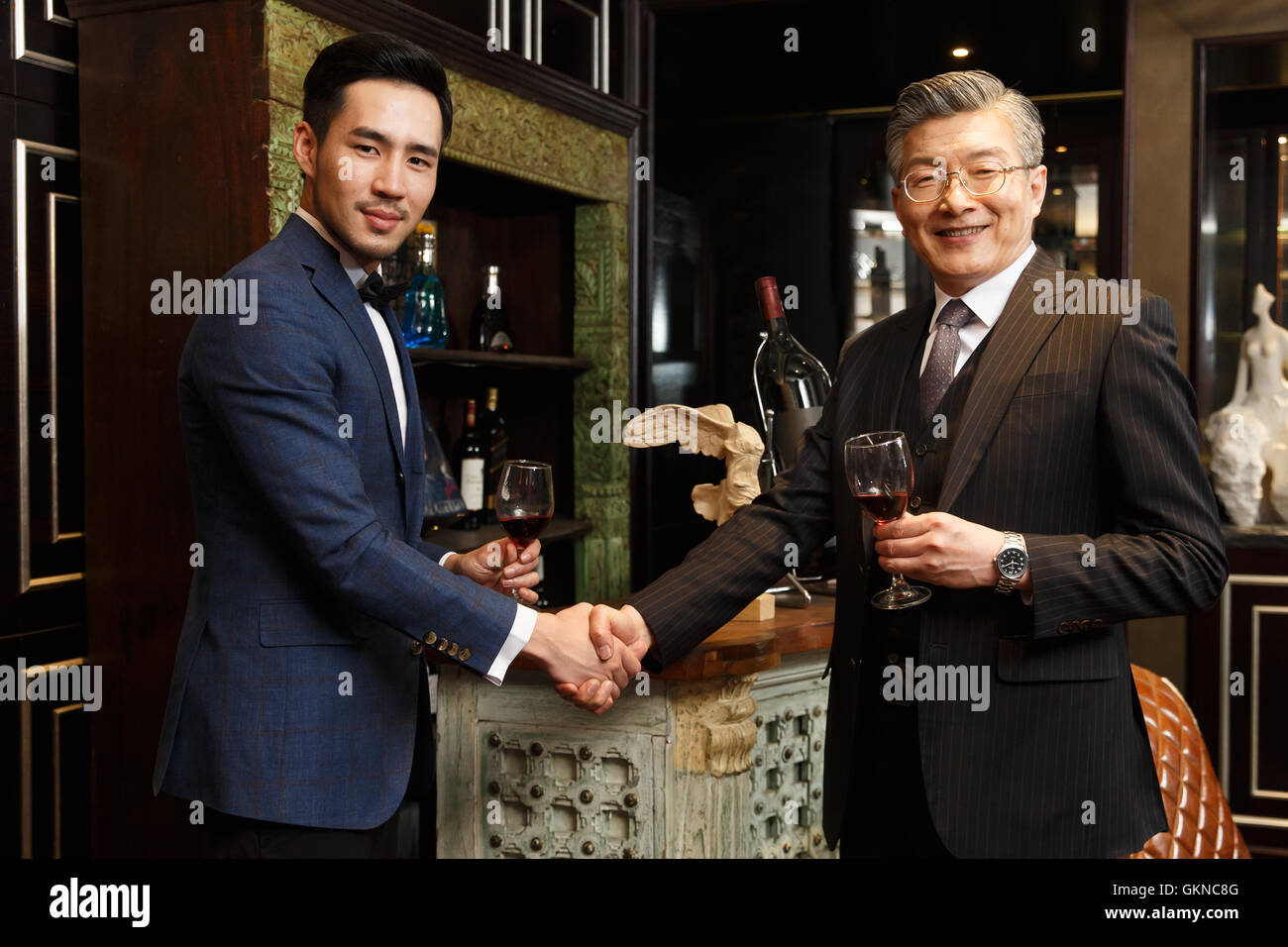 Successful business negotiation Stock Photo - Alamy