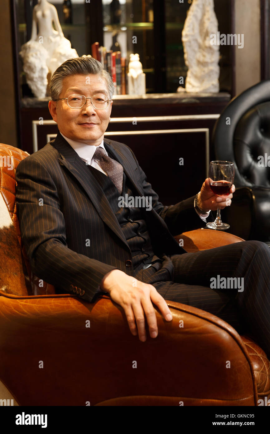 Successful business men Stock Photo - Alamy