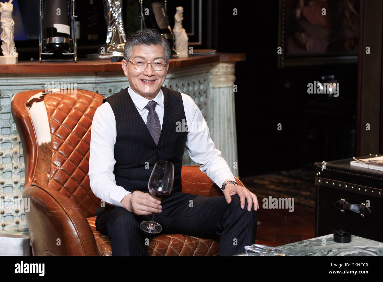 Successful business men Stock Photo - Alamy