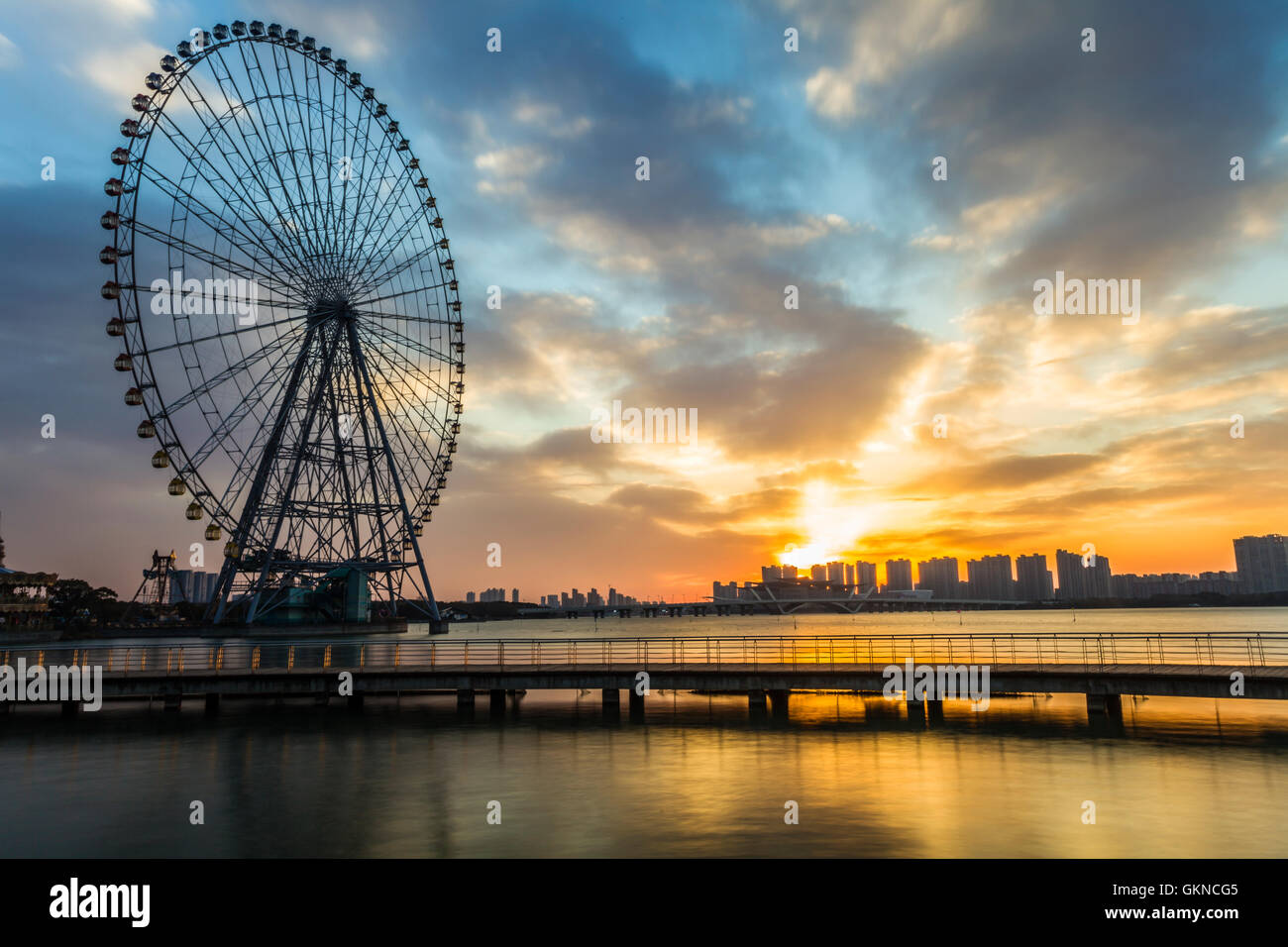 Jiangsu Province, Wuxi Taihu Lake - China Lihu lake landscape Stock ...