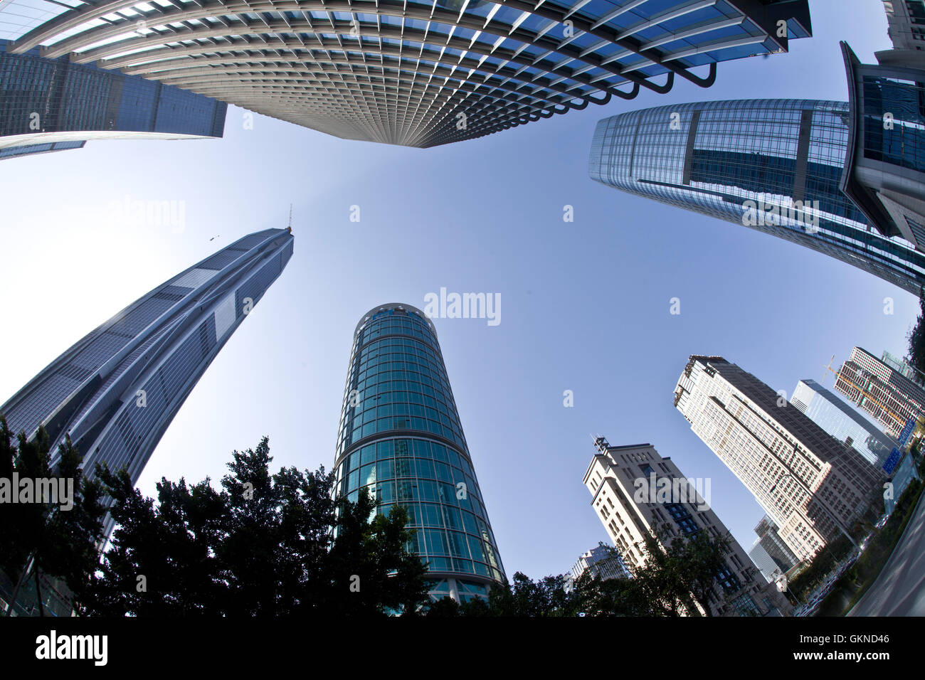 Urban architecture in Shenzhen, China Stock Photo - Alamy