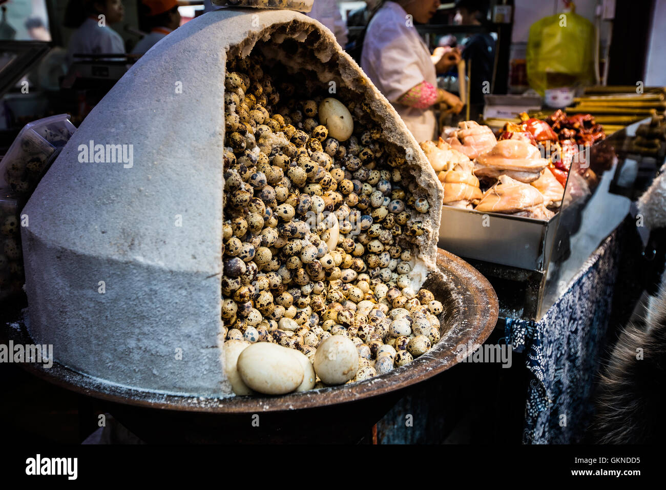 Shanghai characteristics snacks Stock Photo - Alamy