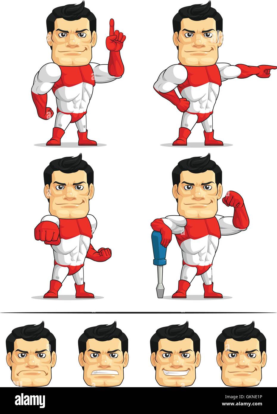 comic energy power electricity electric power hero cartoon vector super ...