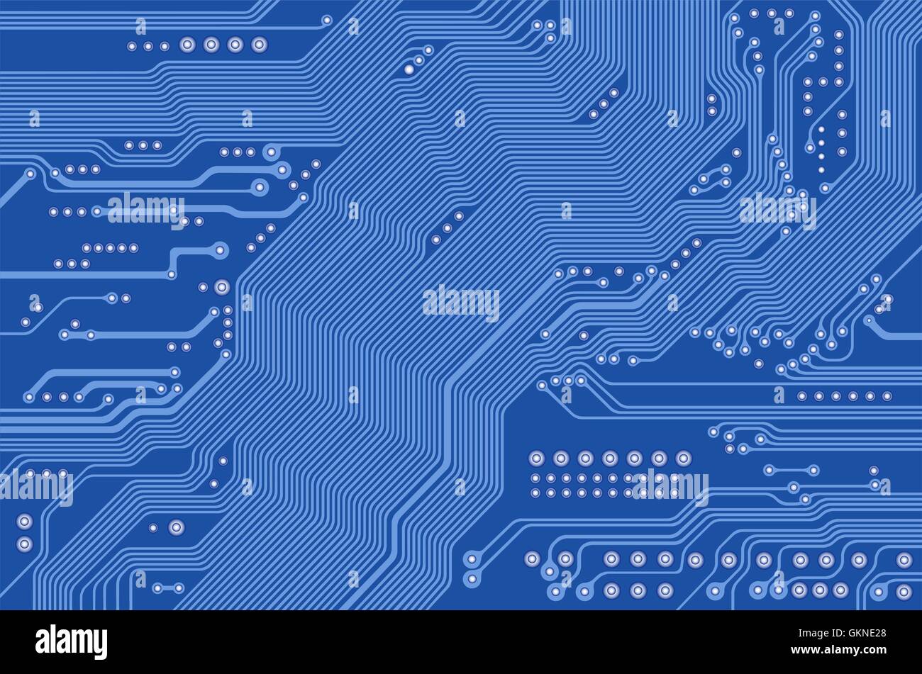 hardware abstract circuit motherboard printed vector computers computer ...