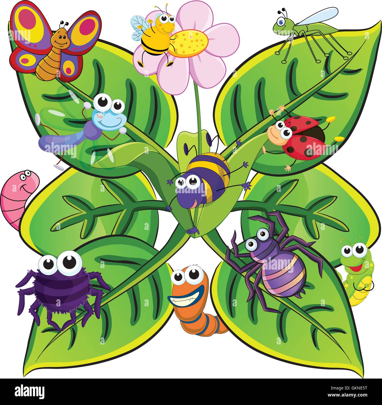 butterfly animals ants cartoon insect bee leaf graphics graphic insect ...