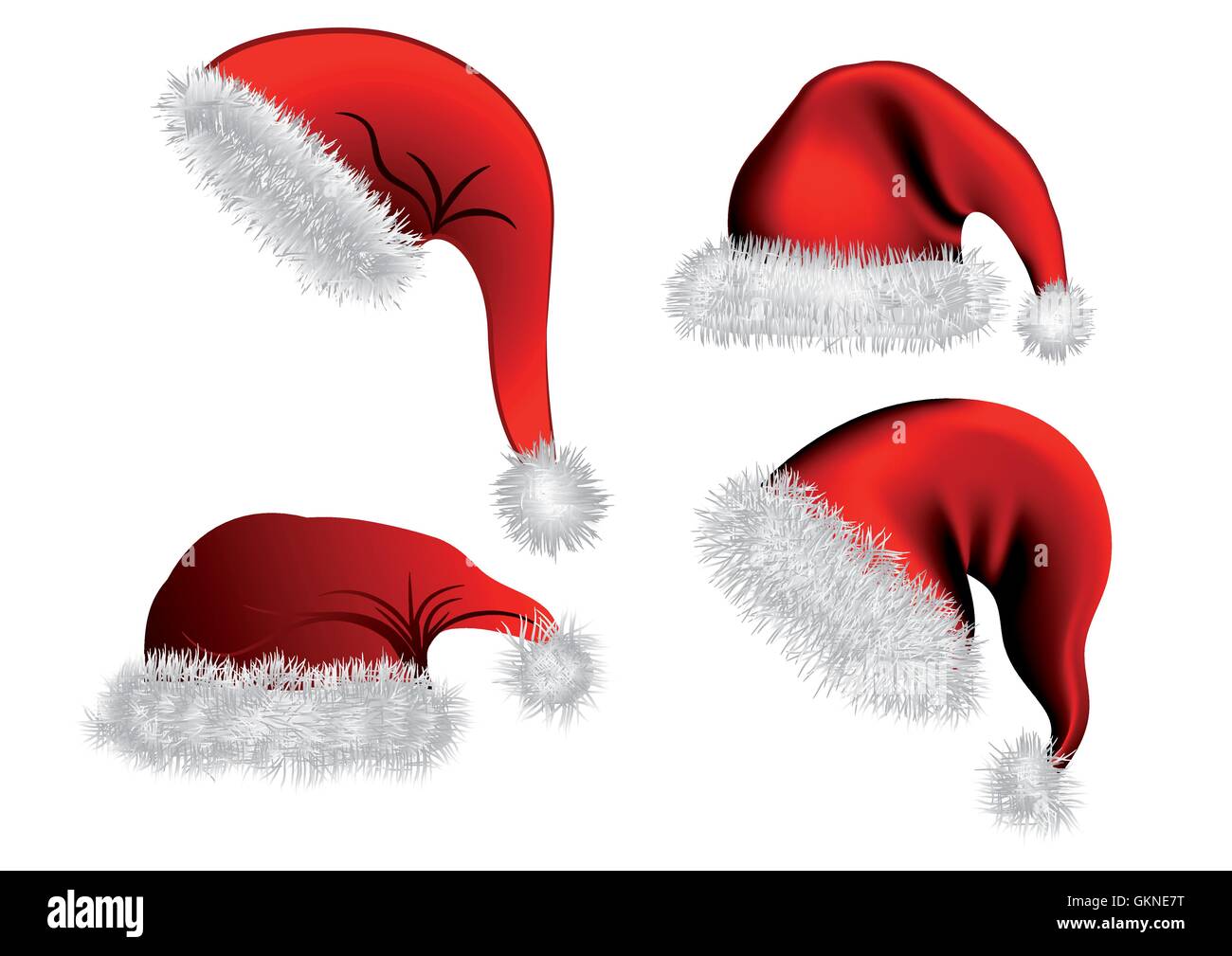 object objects isolated winter hat fur illustration party celebration ...