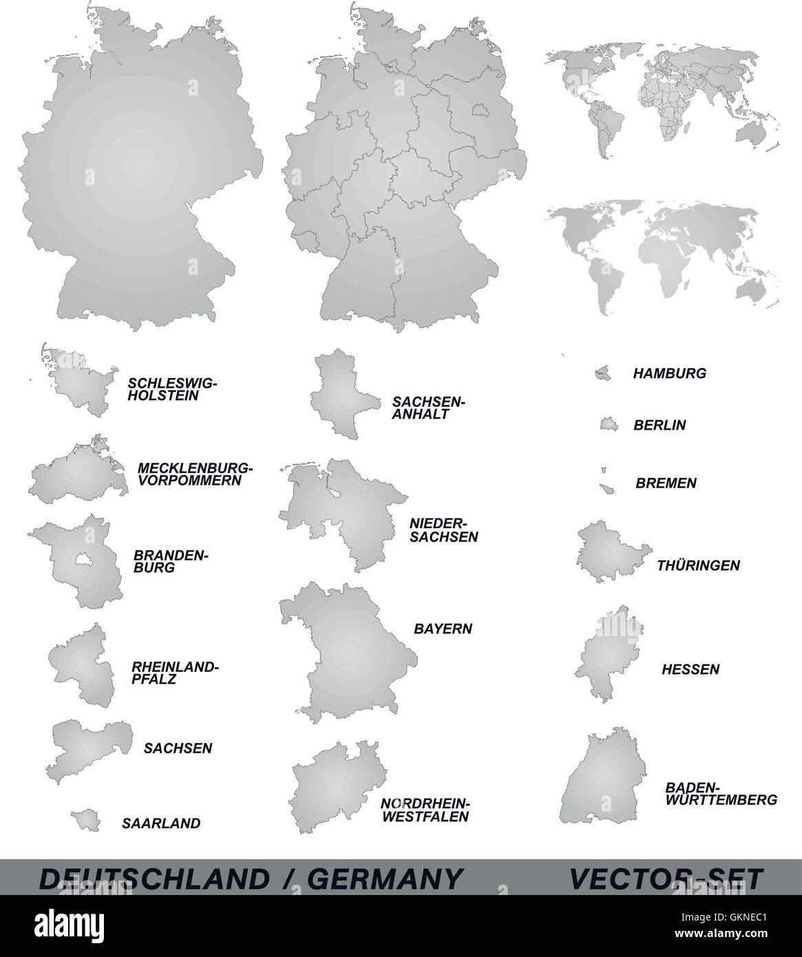 boundary map of germany with borders in violet Stock Vector Image & Art ...