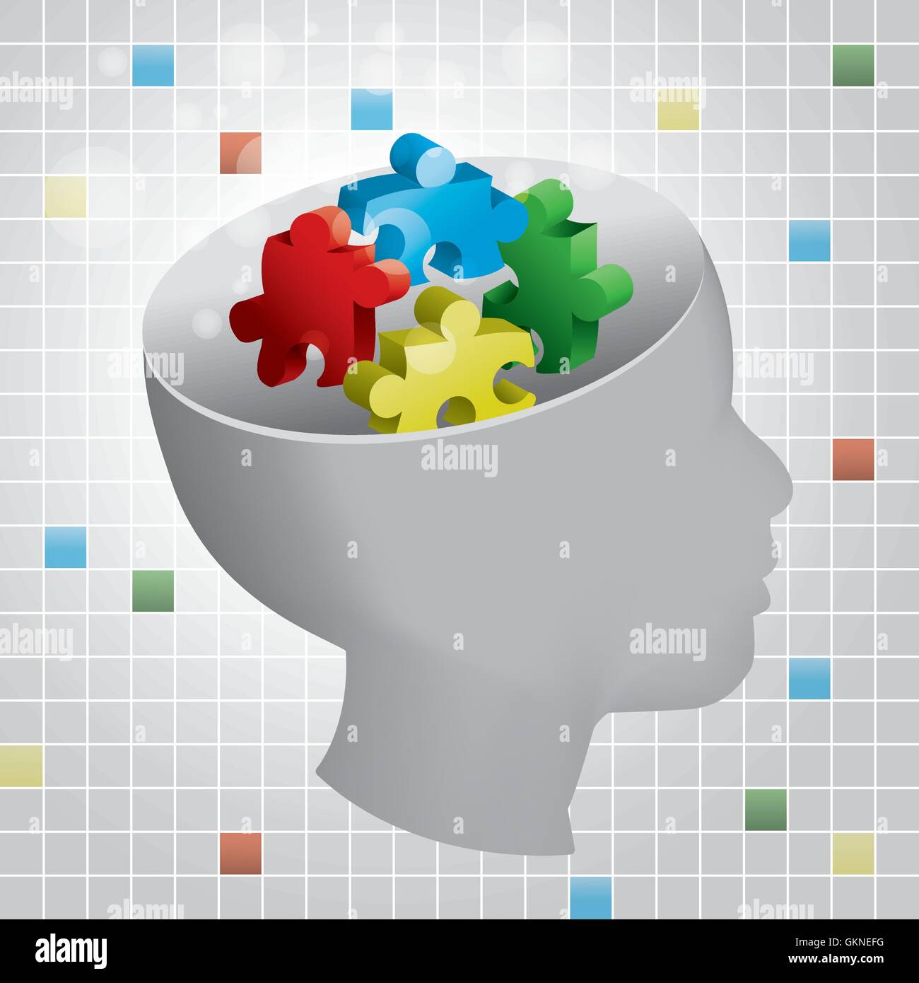 profile education illustration silhouette jigsaw puzzle jigsaw puzzle ...