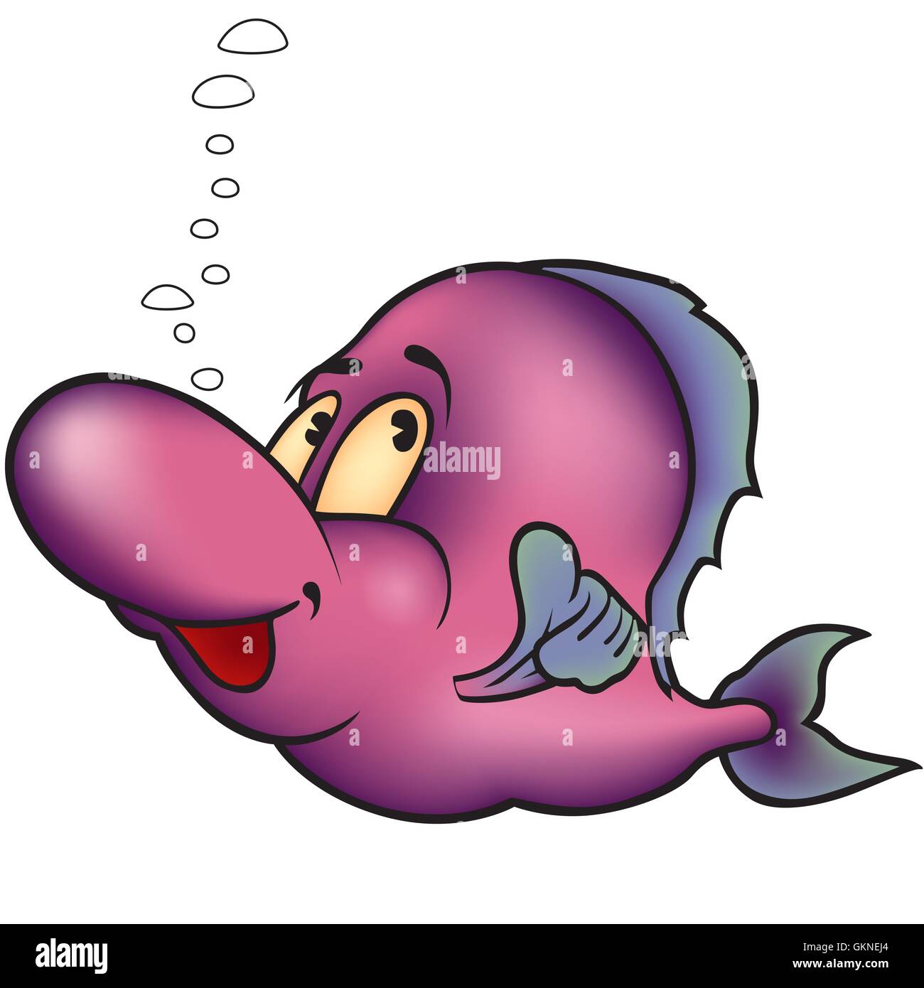 fish illustration cartoon vector laugh laughs laughing twit giggle ...