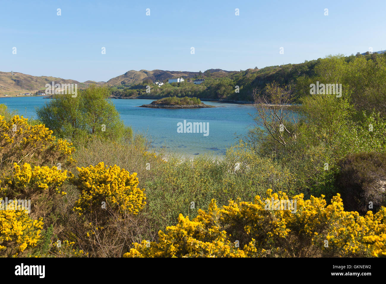Morar coast Scotland UK beautiful coastal Scottish tourist destination ...