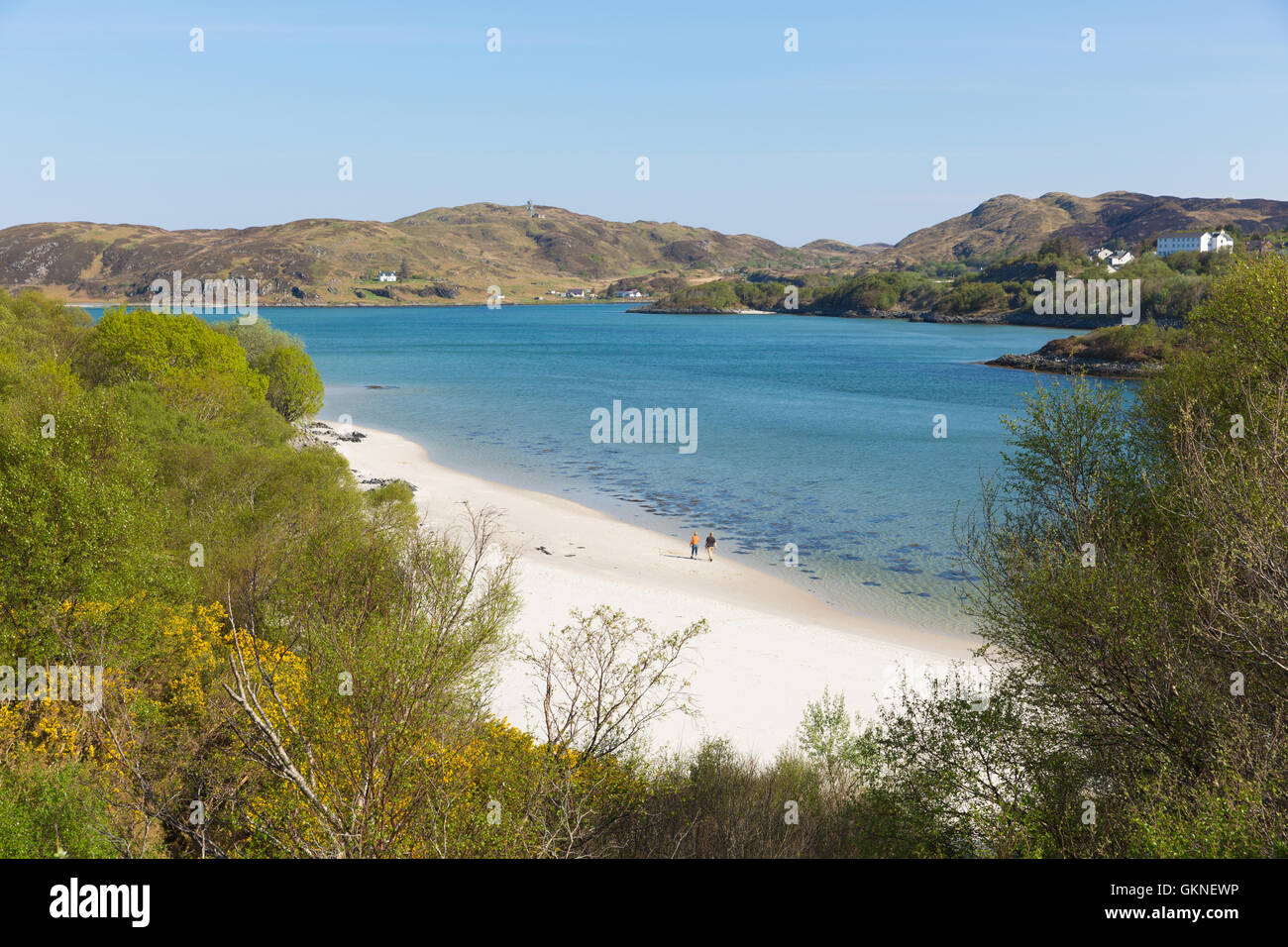Morar coast Scotland UK beautiful coastal Scottish tourist destination ...