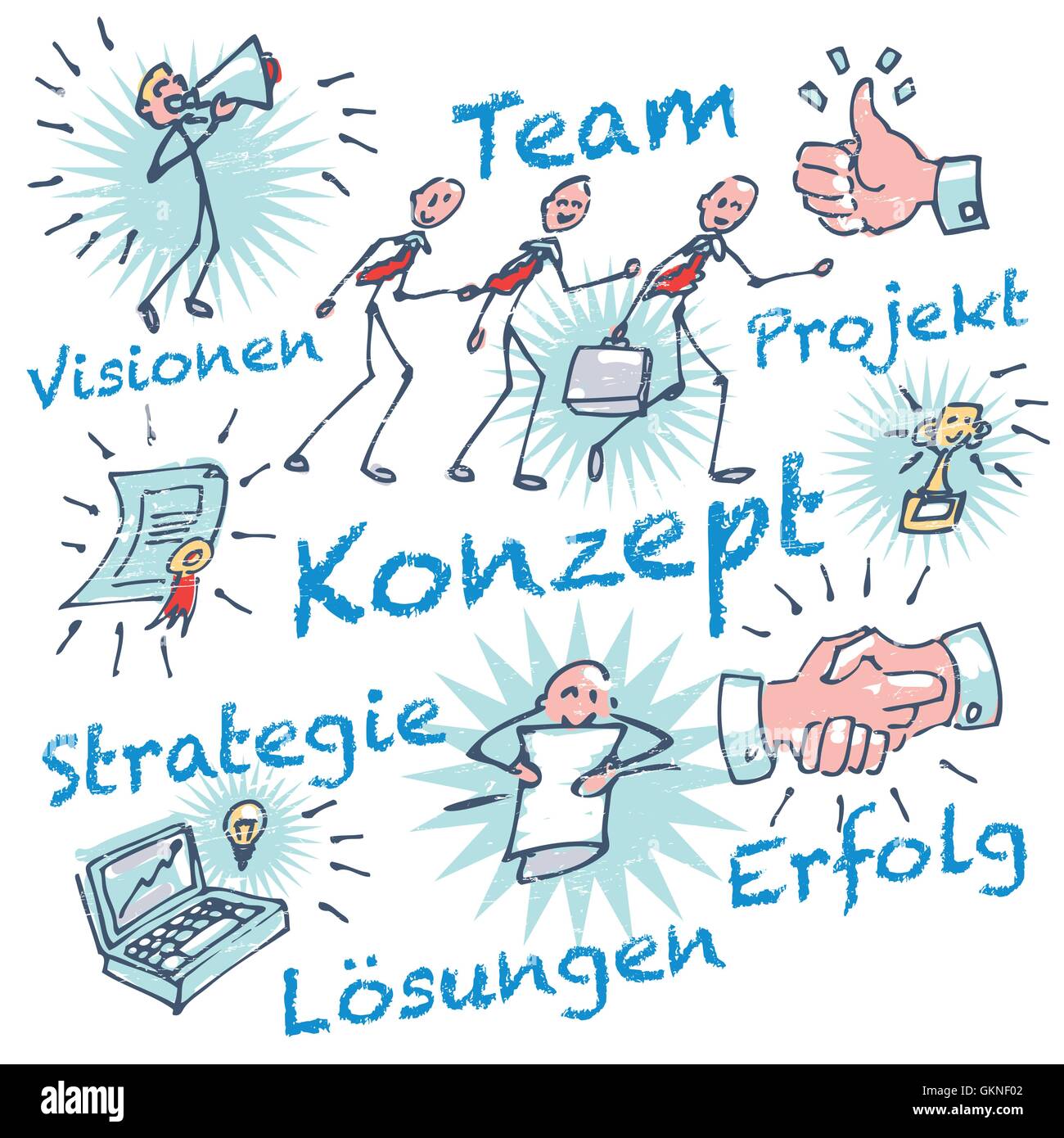 stick figure and concept Stock Vector Image & Art - Alamy