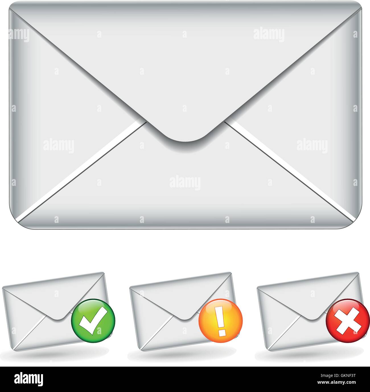 Mailbox check Stock Vector Images - Alamy