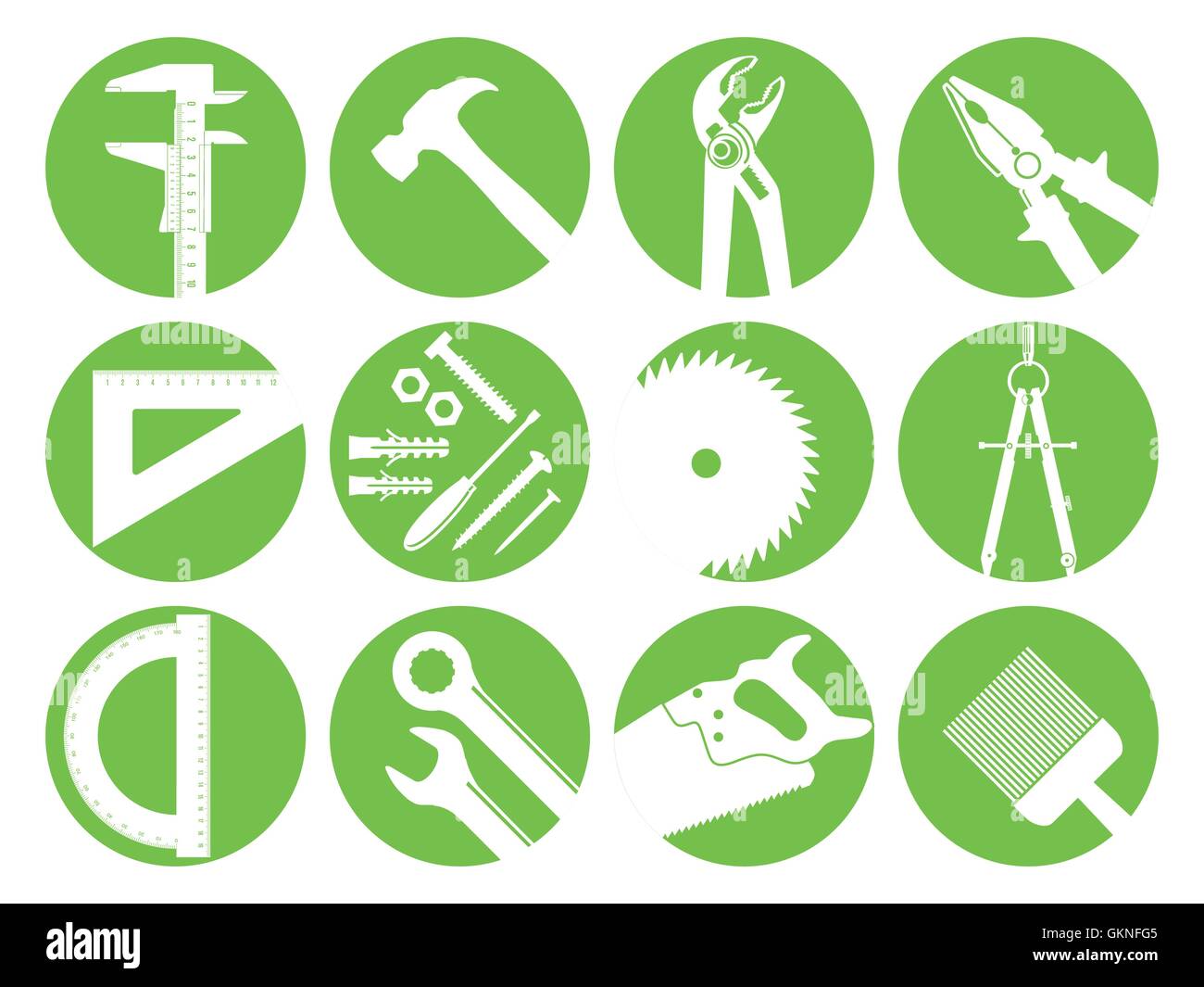 Construction site material tools Stock Vector Images - Alamy