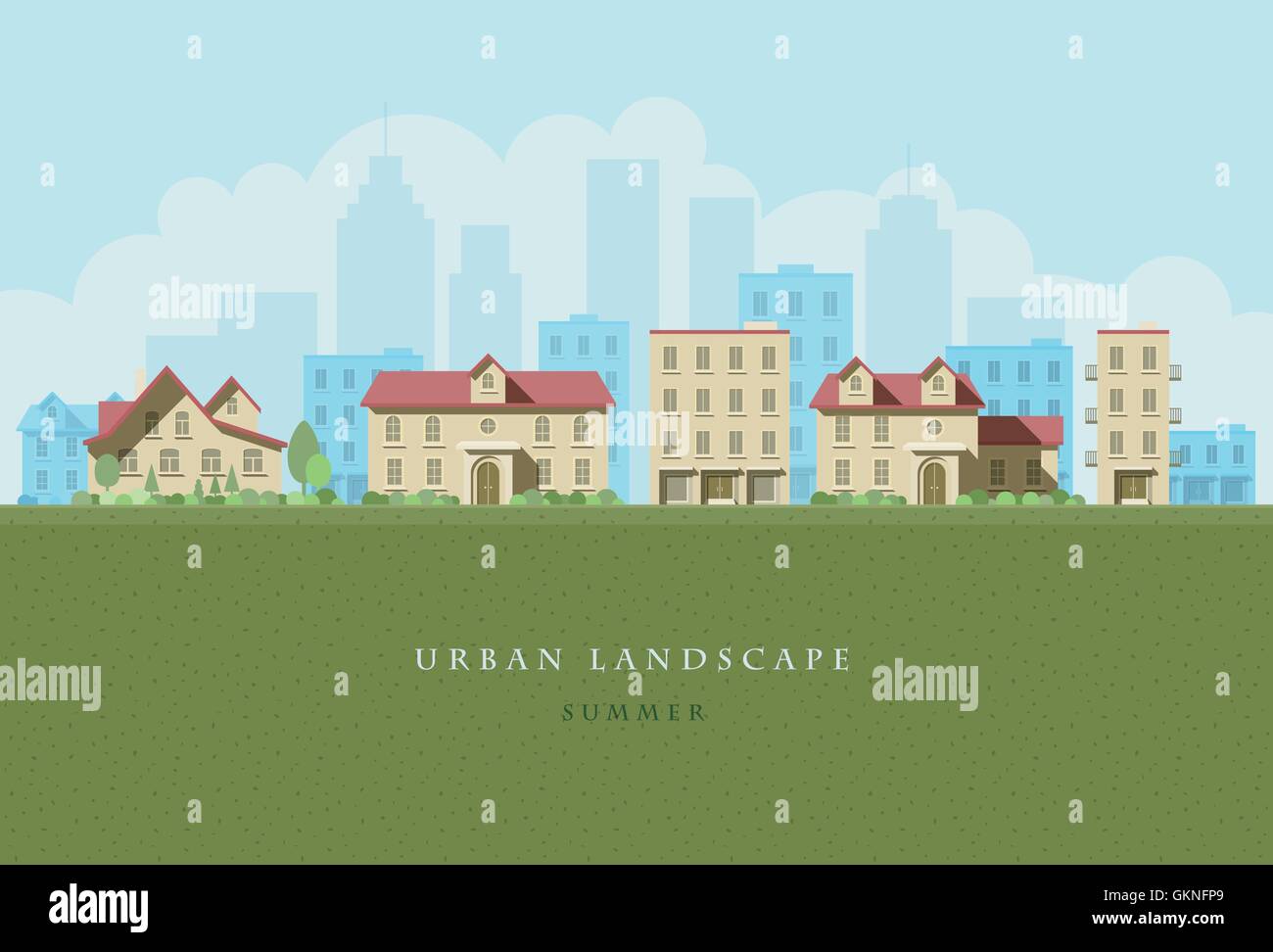 house building city town urban landscape scenery countryside nature ...