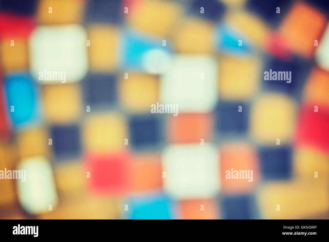Blurred abstract background made of colorful tiles Stock Photo - Alamy