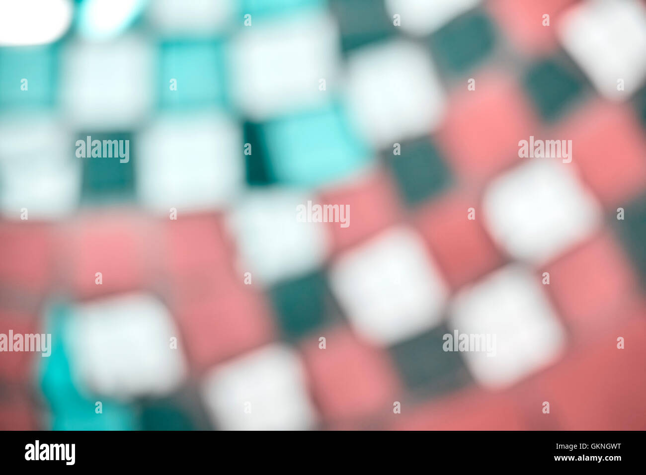 Blurred abstract background made of colorful tiles Stock Photo - Alamy