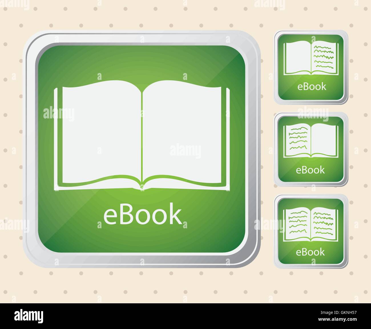 Downloading a book Stock Vector Images - Alamy