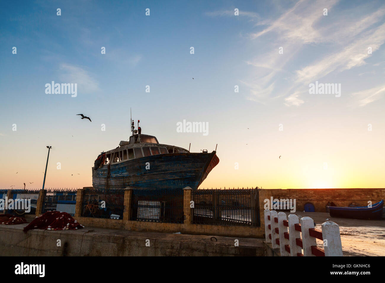 Moroccan boat hi-res stock photography and images - Alamy