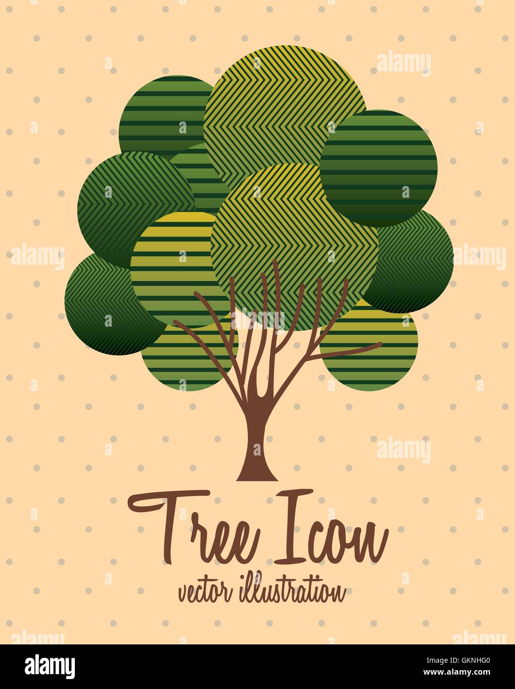 Old cedar tree Stock Vector Images - Alamy