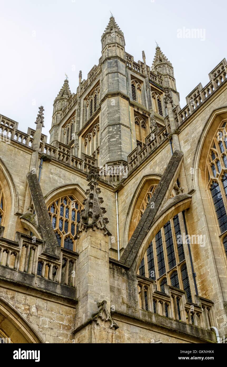Close up of Bath Abbey, England Stock Photo - Alamy