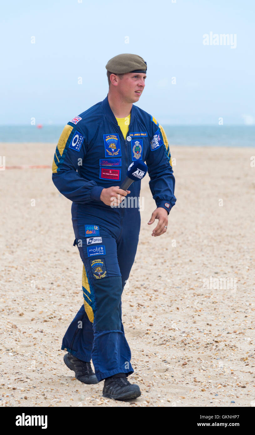 Airshow commentator hi-res stock photography and images - Alamy