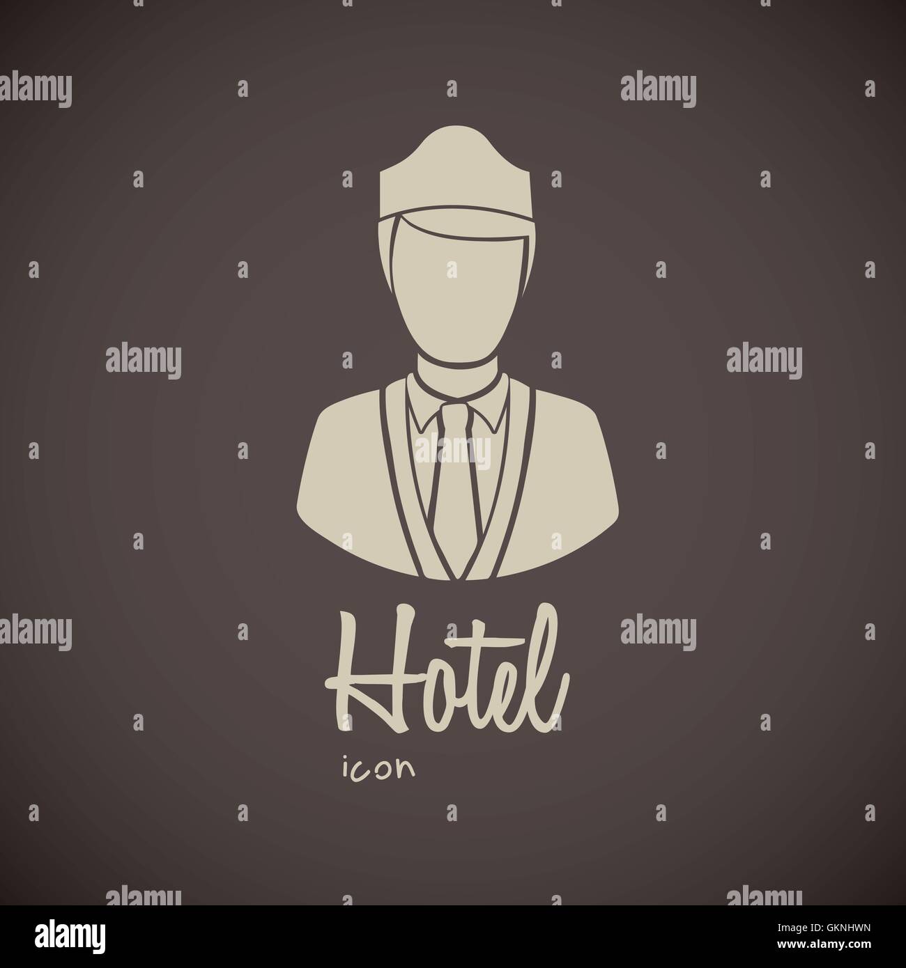 Arriving at hotel Stock Vector Images - Alamy
