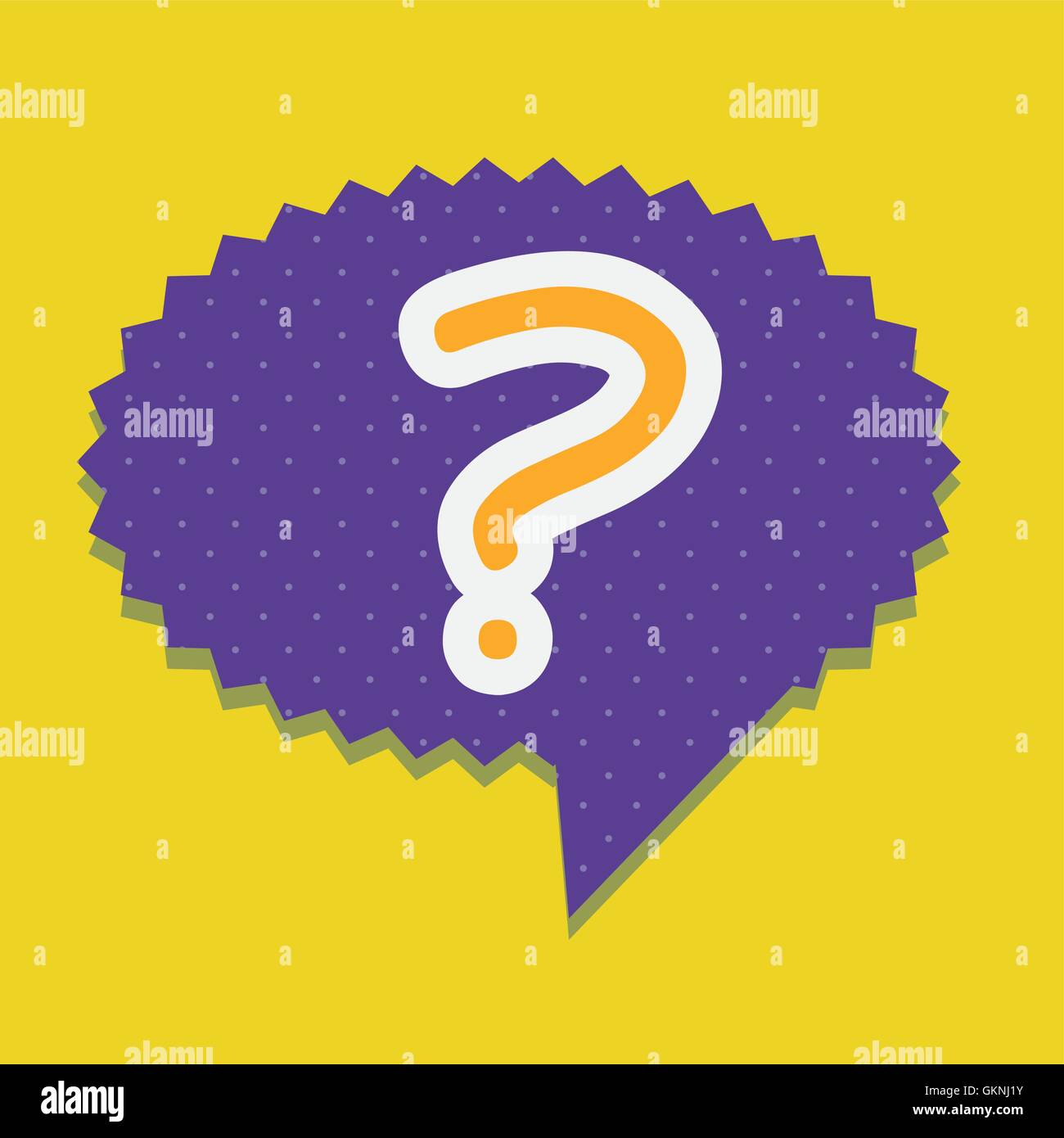 Giant question mark Stock Vector Images - Alamy
