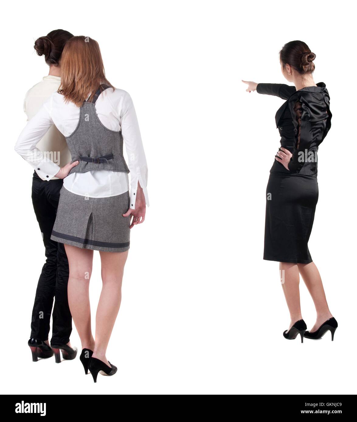 Three businesswomen Cut Out Stock Images & Pictures - Alamy