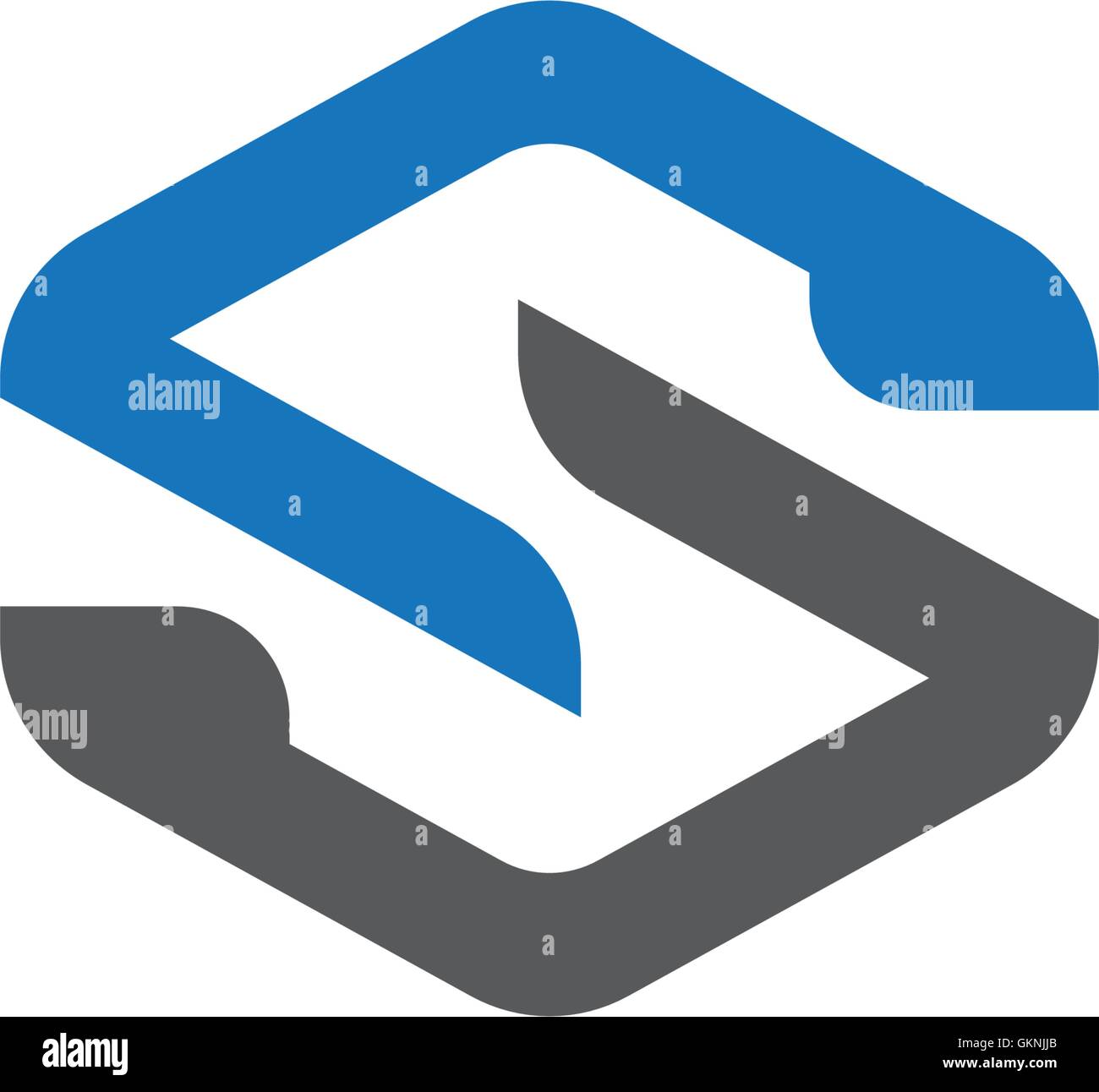 S letter logo, volume icon design template element Stock Vector Image ...