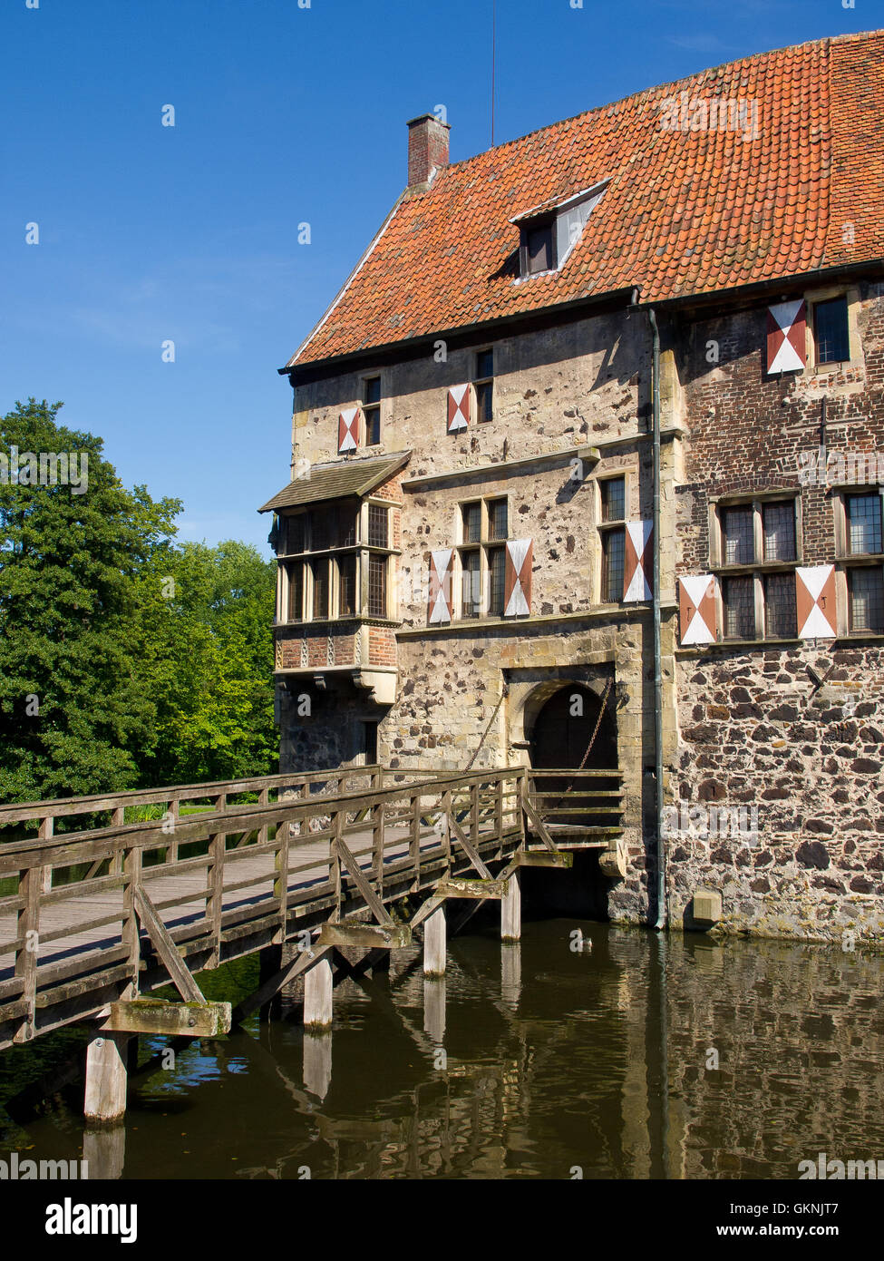 Vischering castle in luedinghausen hi-res stock photography and images ...