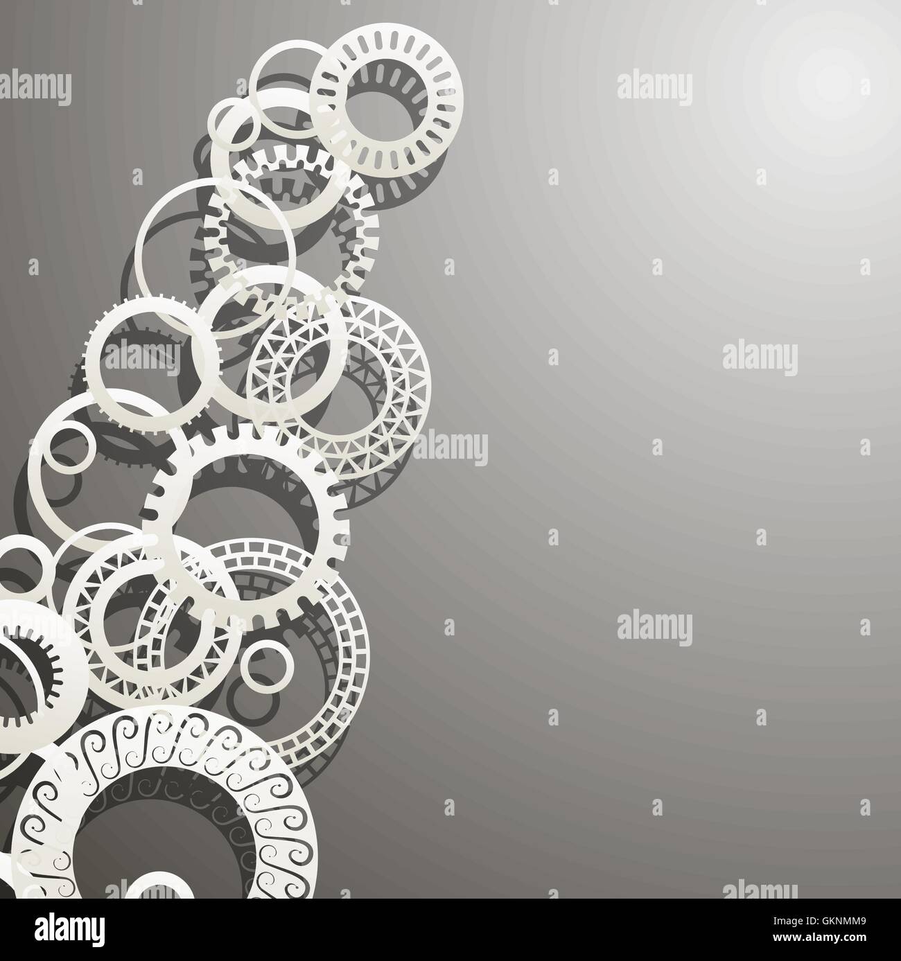 background paper rings Stock Vector Image & Art - Alamy