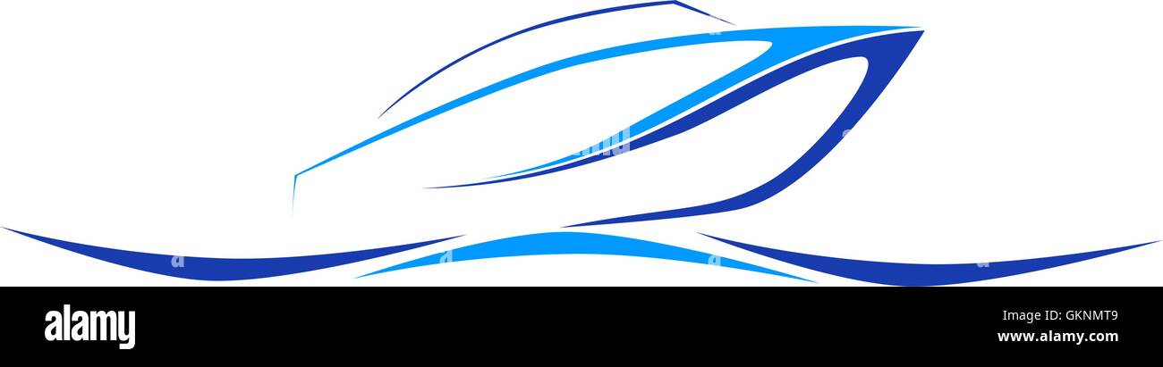 speed boat logo icon,vector illustration Stock Vector Image & Art - Alamy