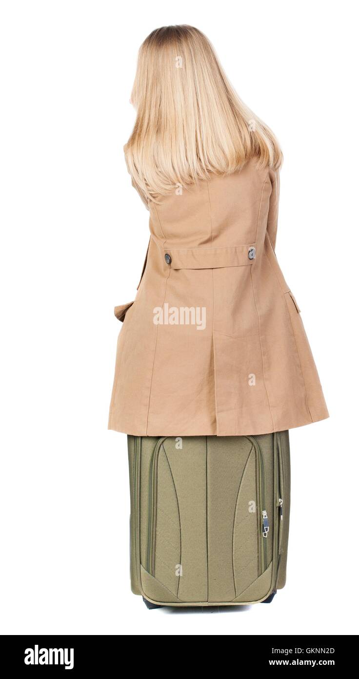 Back view woman in cloak hi-res stock photography and images - Alamy