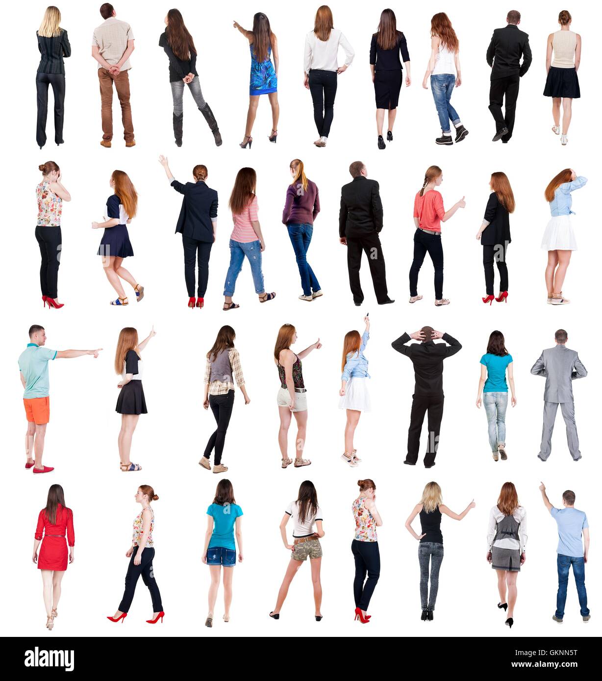 collection " back view of people Stock Photo - Alamy