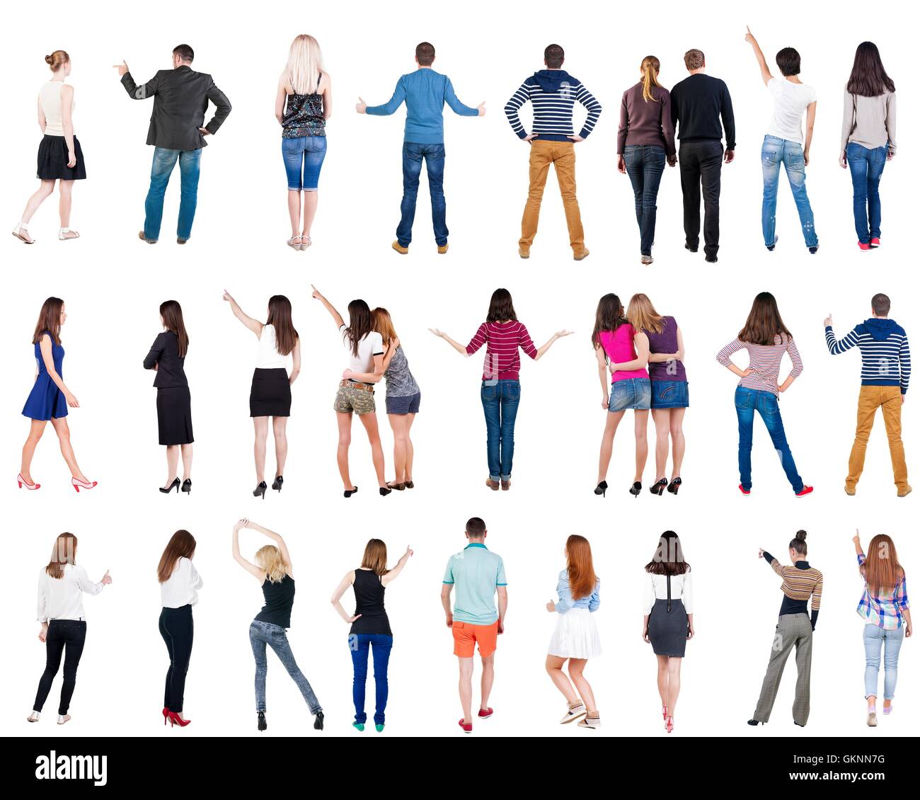 collection " back view of people Stock Photo - Alamy