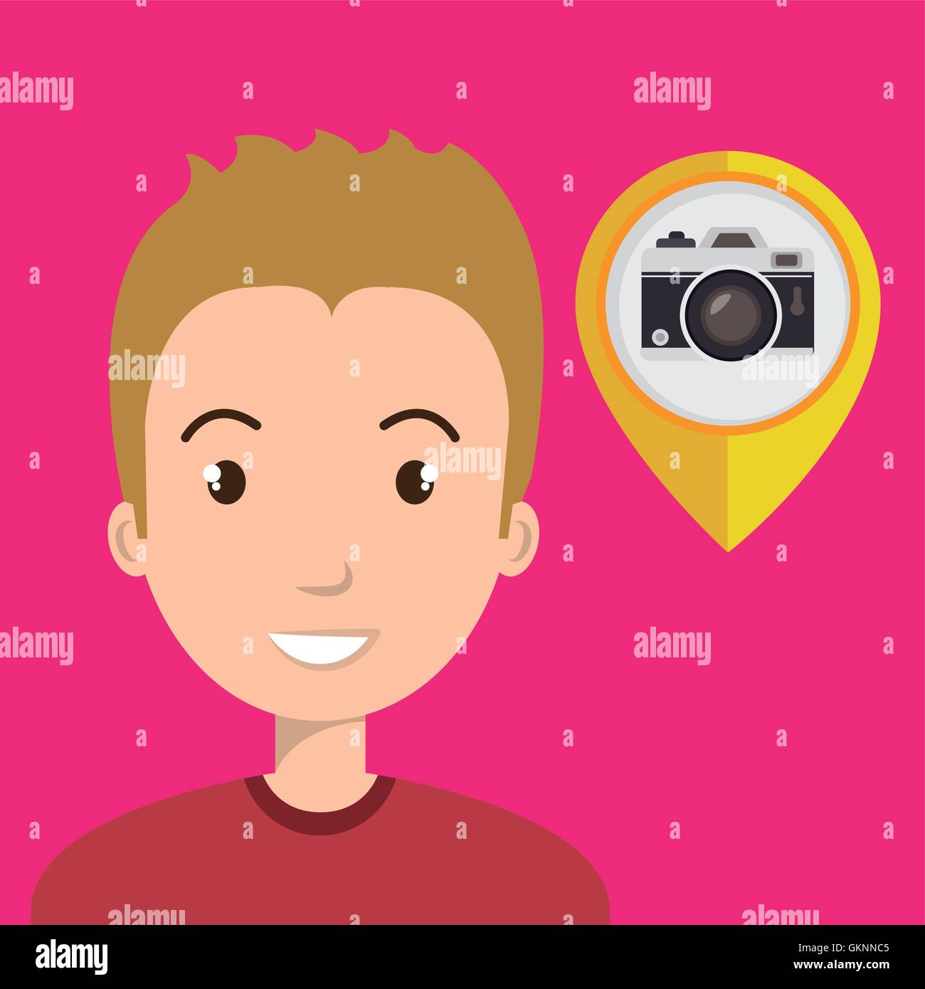 man pin travel location Stock Vector Image & Art - Alamy