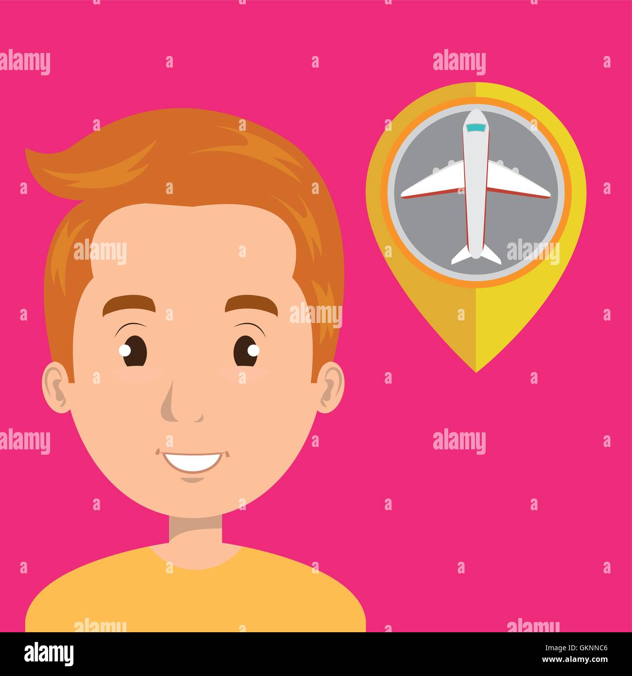 man pin travel location Stock Vector Image & Art - Alamy