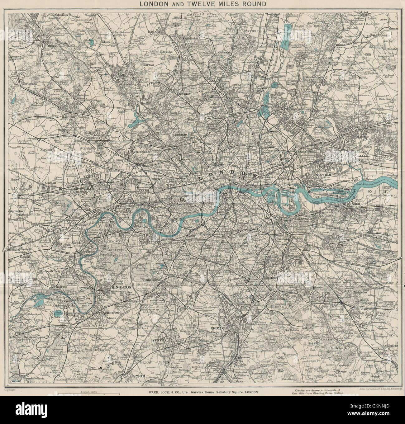 Pictorial map of london hi-res stock photography and images - Alamy
