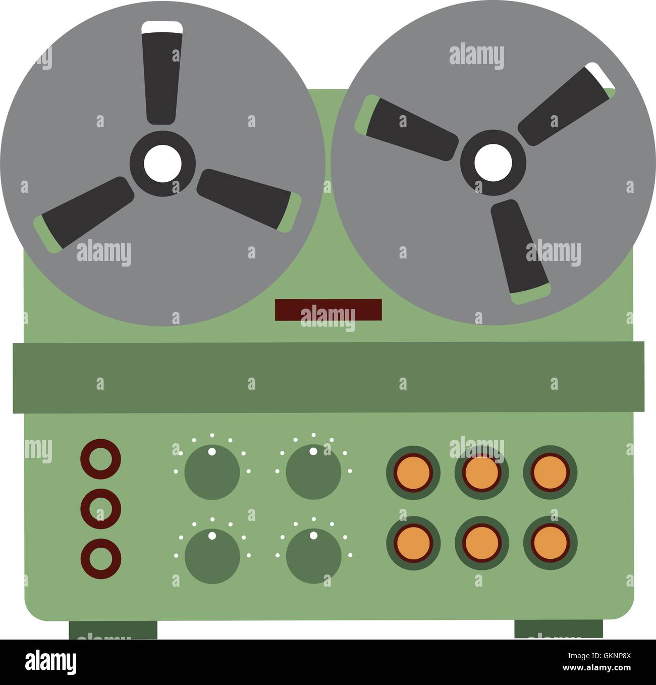 old music player isolated icon Stock Vector Image & Art - Alamy